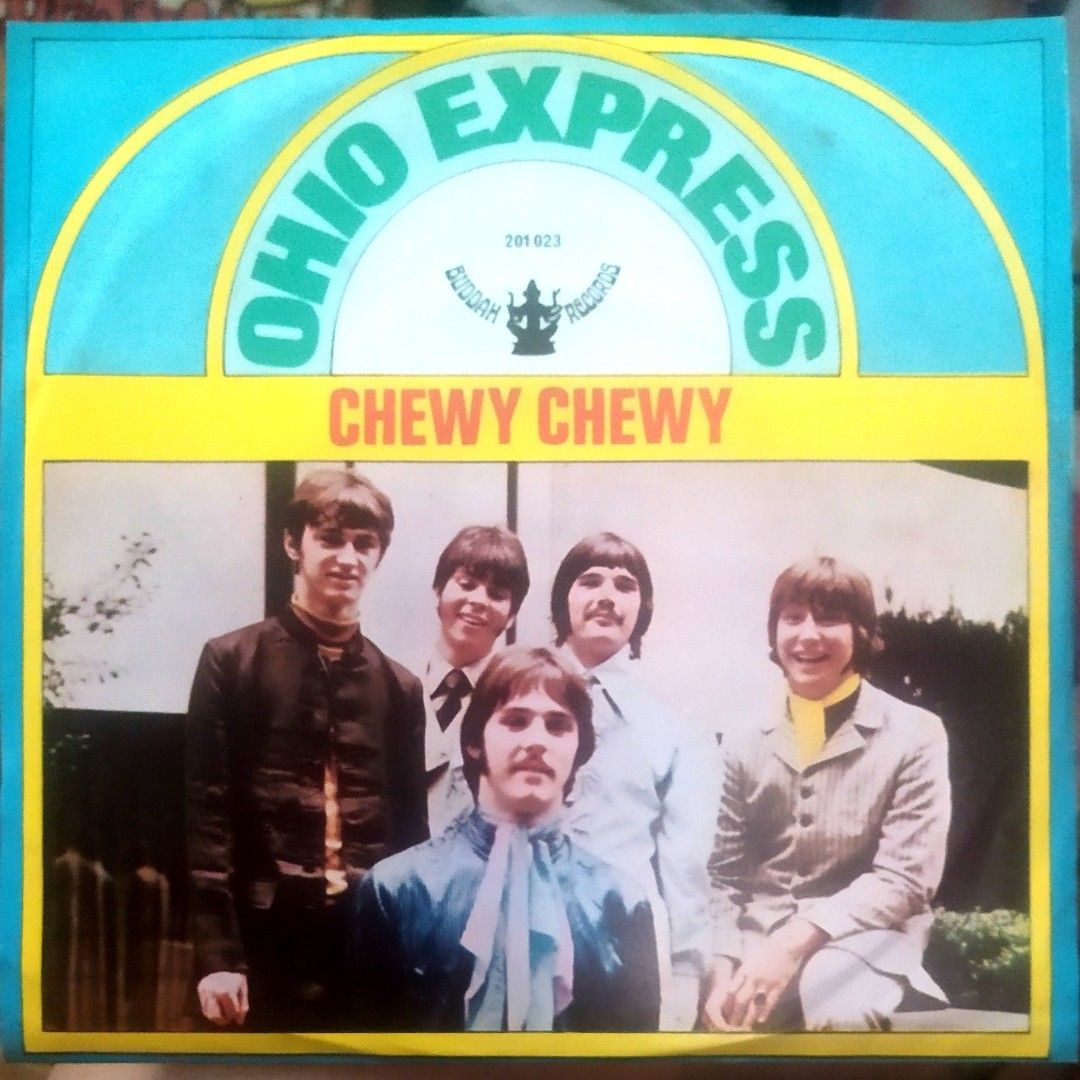 EP Ohio Express - Chewy Chewy 7 INCH. VINYL RECORD REKOD PIRING HITAM ...
