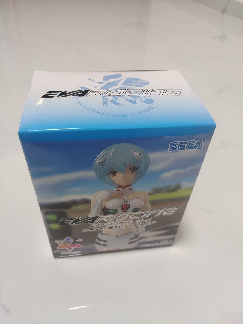 Evangelion - Racing: Rei Ayanami Pit Walk Luminasta Figure, Hobbies ...