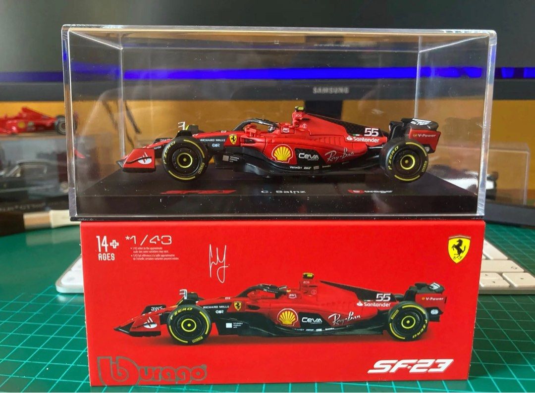 Ferrari F1 car collectible, Hobbies & Toys, Toys & Games on Carousell