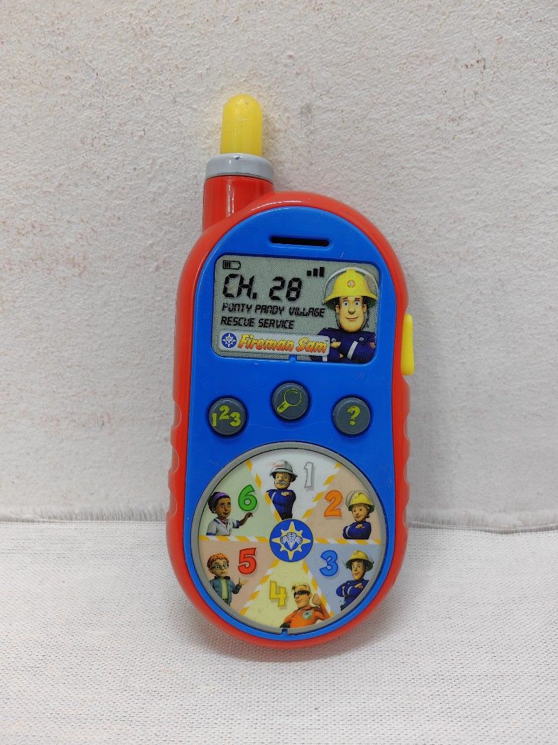 Fireman Sam Radio, Hobbies & Toys, Toys & Games on Carousell
