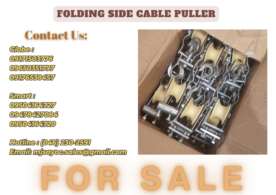 FOLDING SIDE CABLE PULLER, Commercial & Industrial, Industrial ...