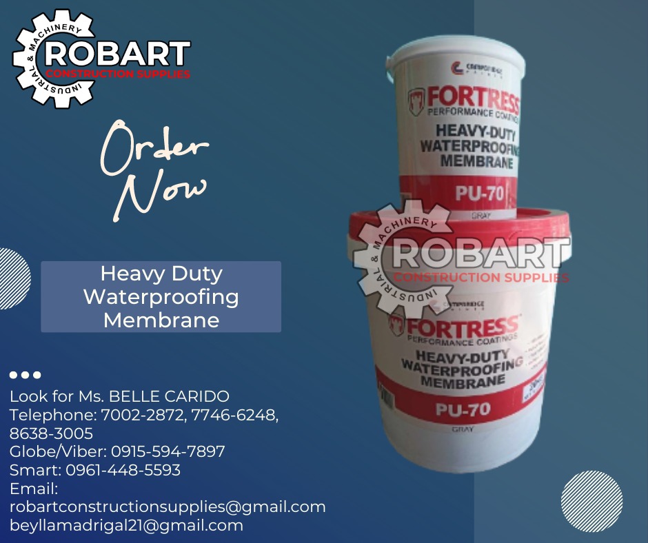 Fortress Heavy duty Waterproofing Membrane, Commercial & Industrial ...