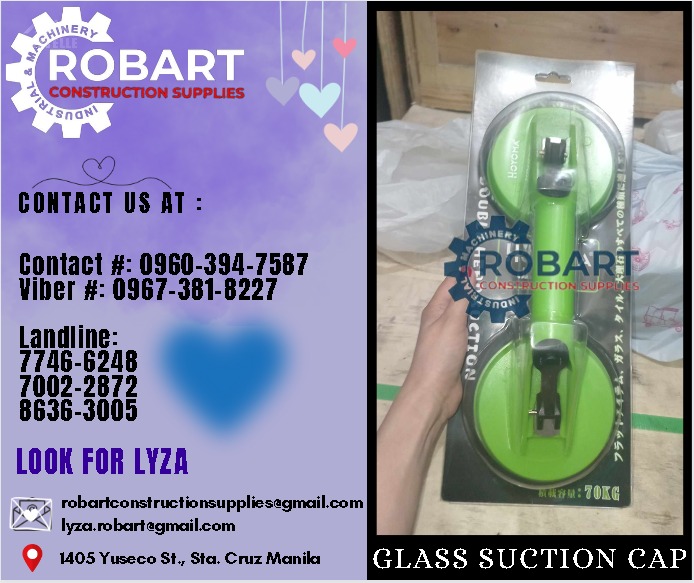 Glass Suction Cap, Commercial & Industrial, Construction Tools ...
