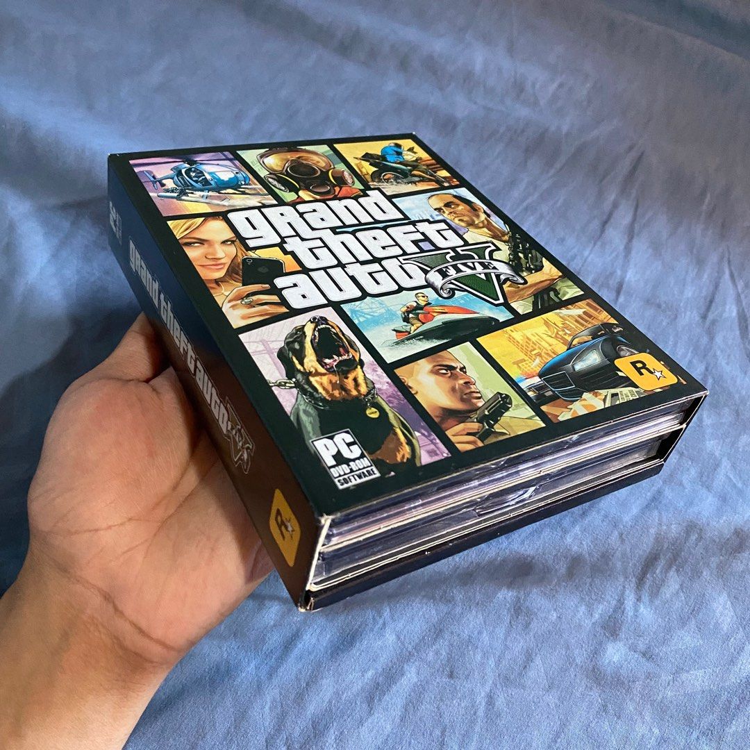 Grand Theft Auto V PC Game DVD, Hobbies & Toys, Memorabilia ...