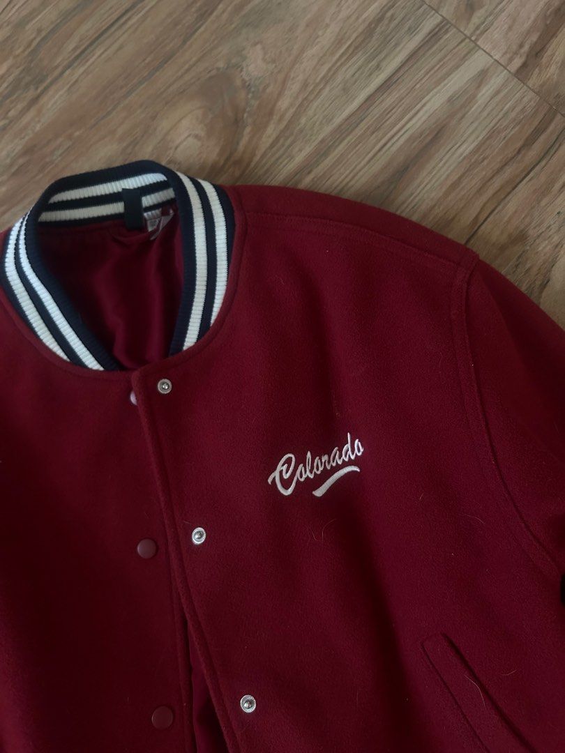 H&M Bomber Varsity Jacket, Women's Fashion, Coats, Jackets and ...