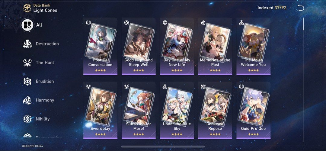 honkai star rail account, Video Gaming, Gaming Accessories, Game Gift ...