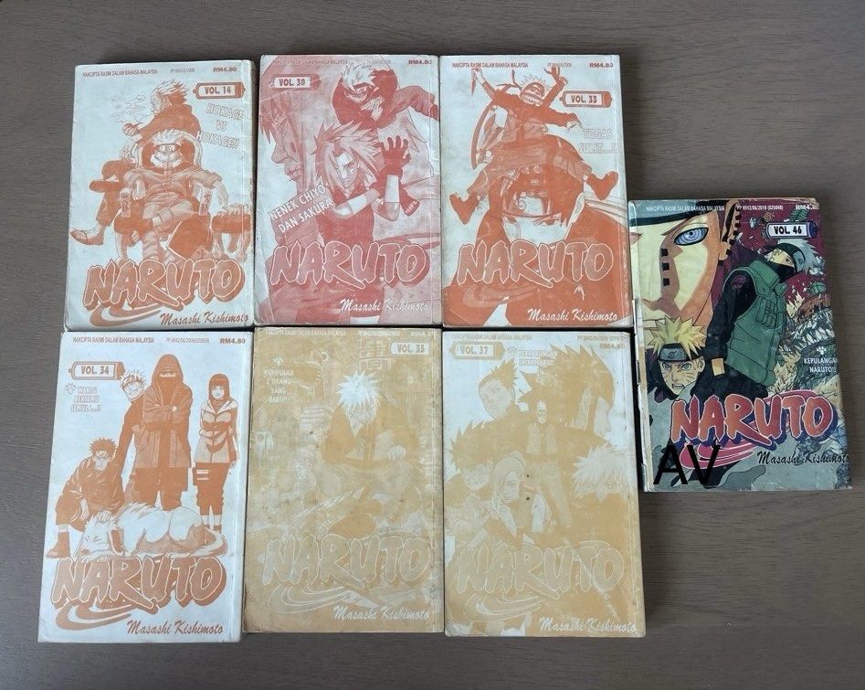 Jualan Karya Masashi Kishimoto - Comic House, Hobbies & Toys, Books & Magazines, Comics & Manga ...