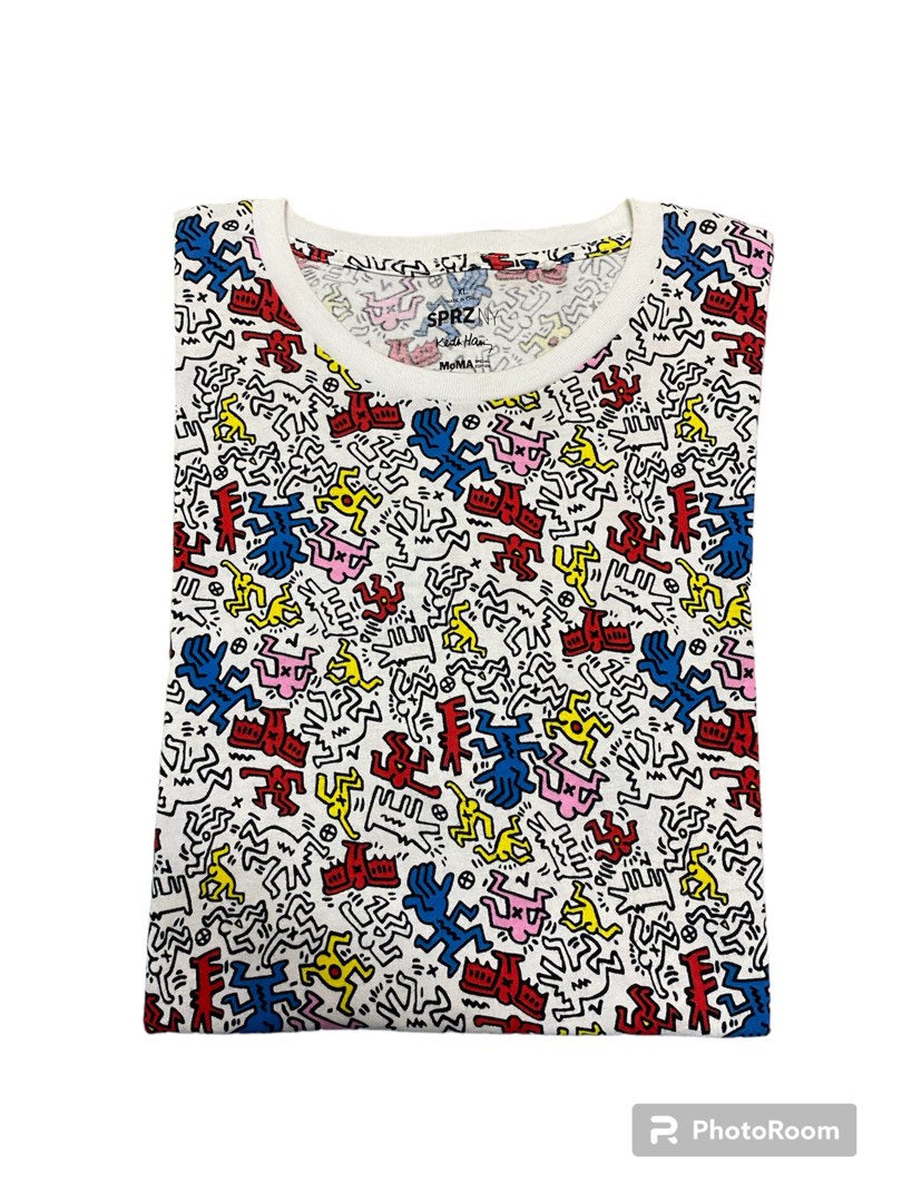 Keith Haring, Men's Fashion, Activewear on Carousell