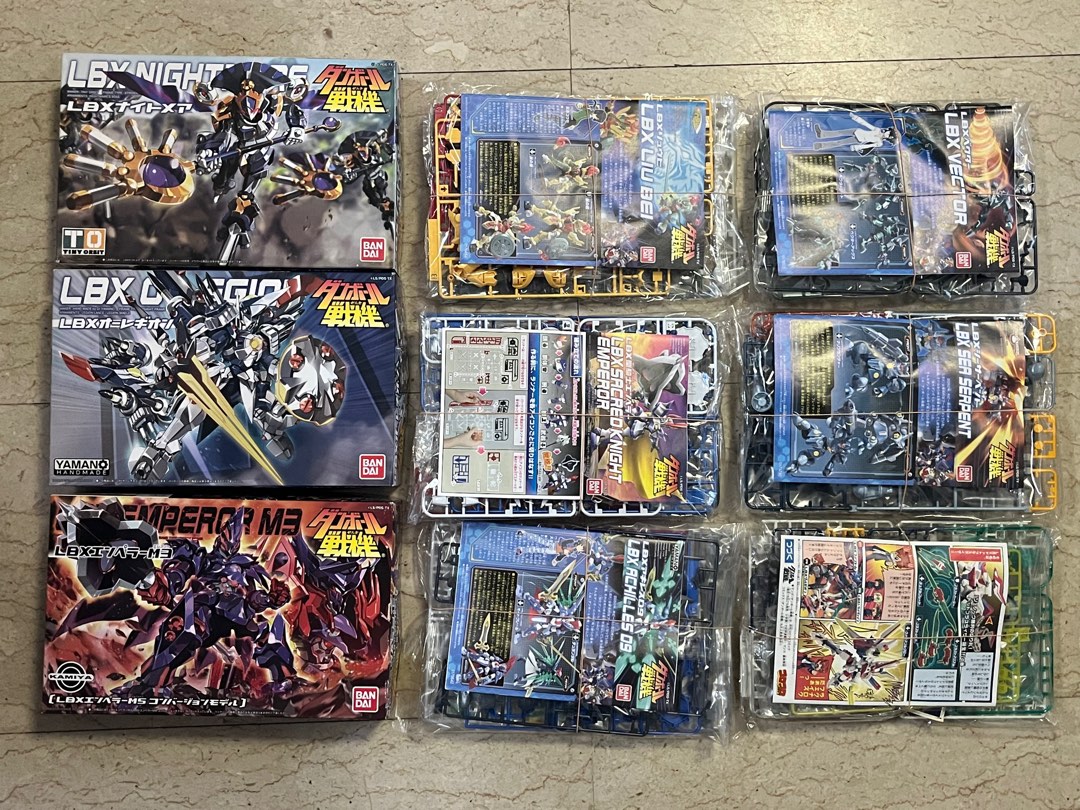 LBX model kits, Hobbies & Toys, Toys & Games on Carousell