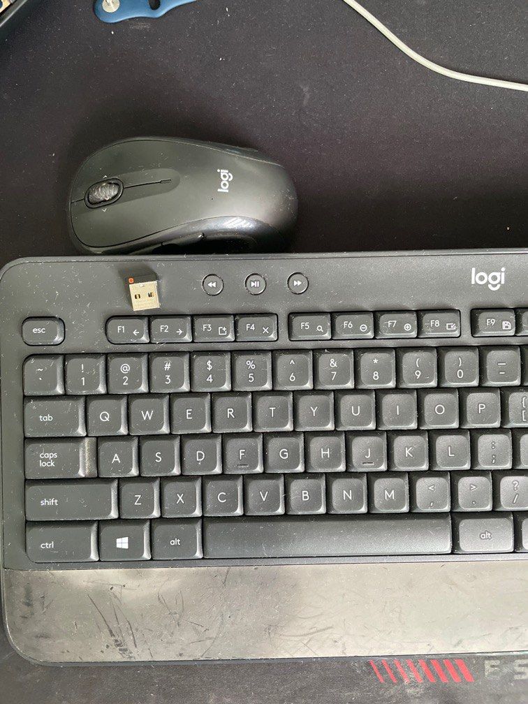 Logi 545 wireless keyboard and mouse, Computers & Tech, Parts ...