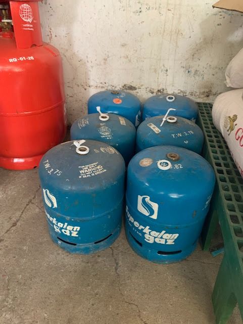 Original SUPERKALAN GAZUL LPG tank for sale, Furniture & Home Living ...