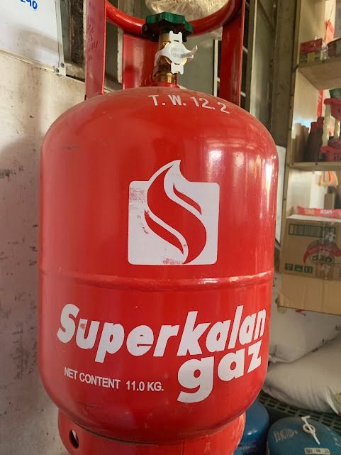 Original SUPERKALAN GAZUL LPG tank for sale, Furniture & Home Living ...
