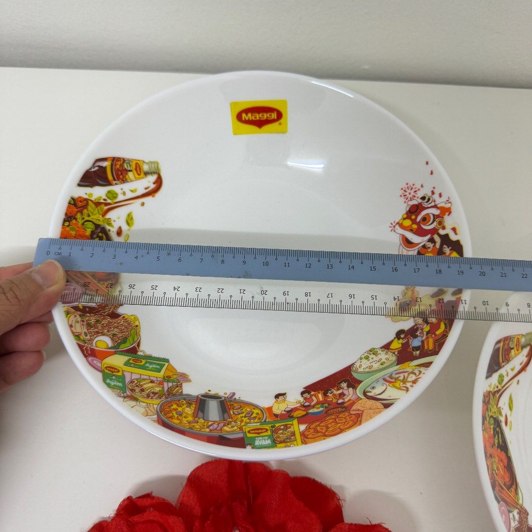 MAGGI 2024 plate_ MAGGI luminarc plate_ CNY 2024 plate, Furniture ...