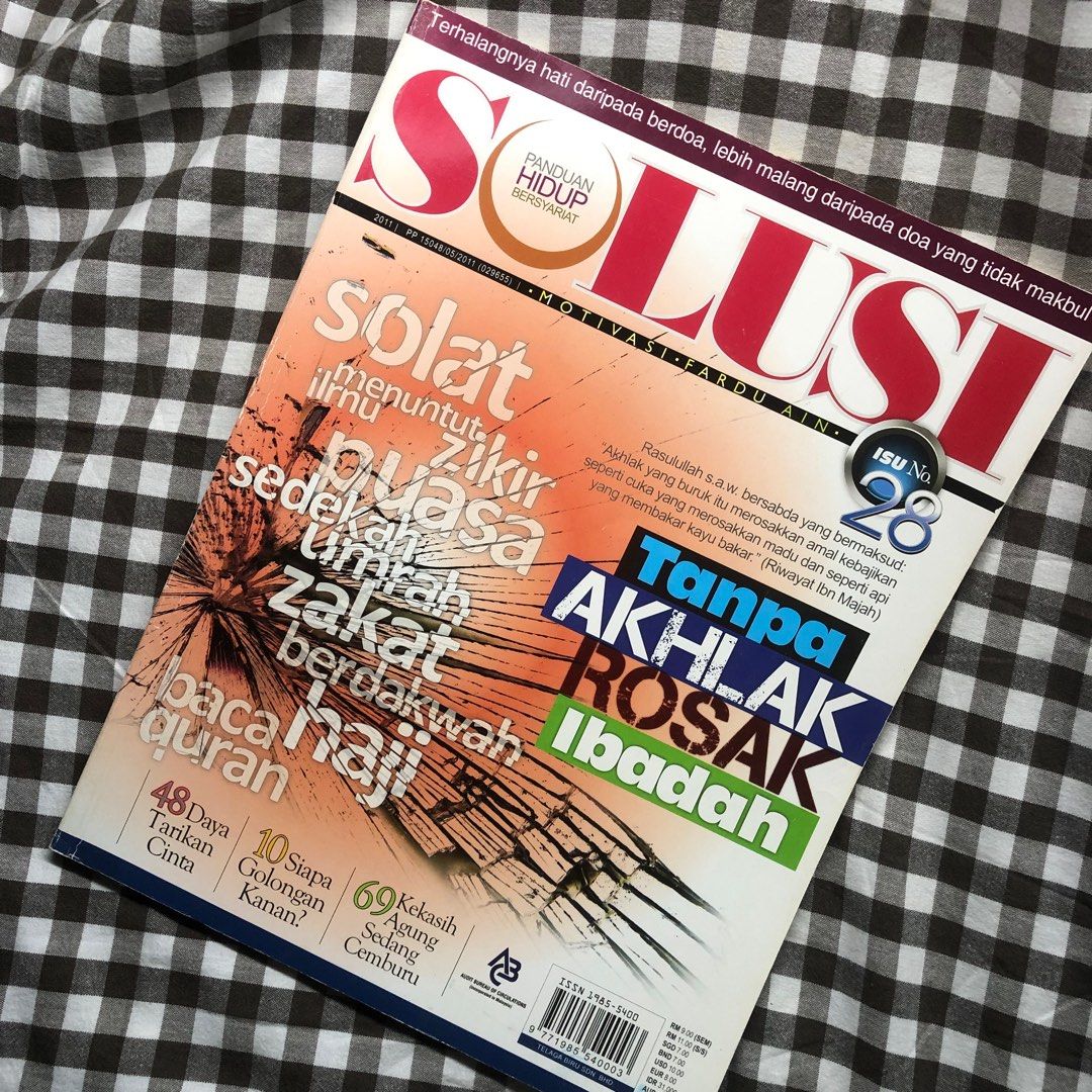 Majalah Solusi Dulu-dulu, Hobbies & Toys, Books & Magazines, Magazines ...