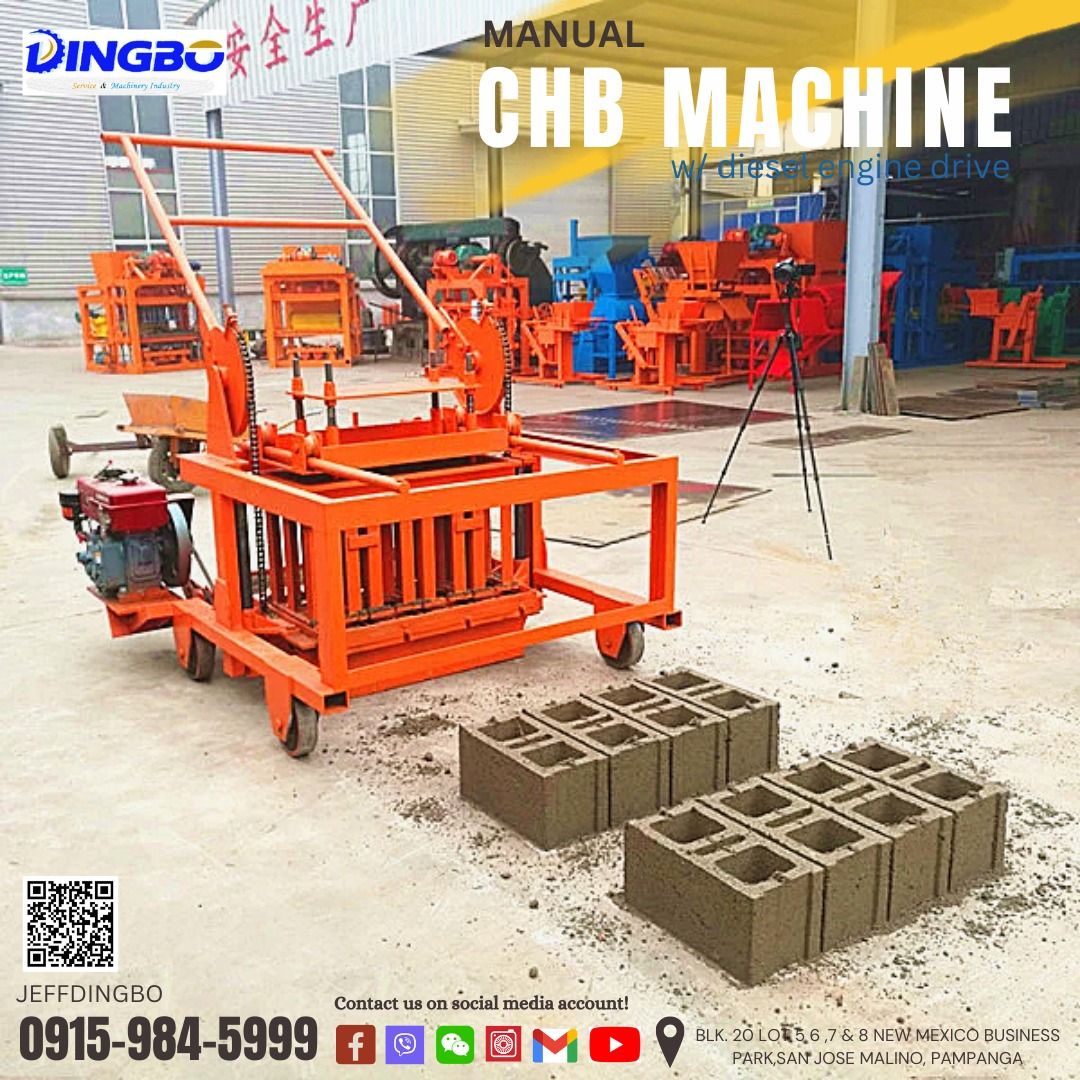 manual chb machine, Commercial & Industrial, Industrial Equipment on ...