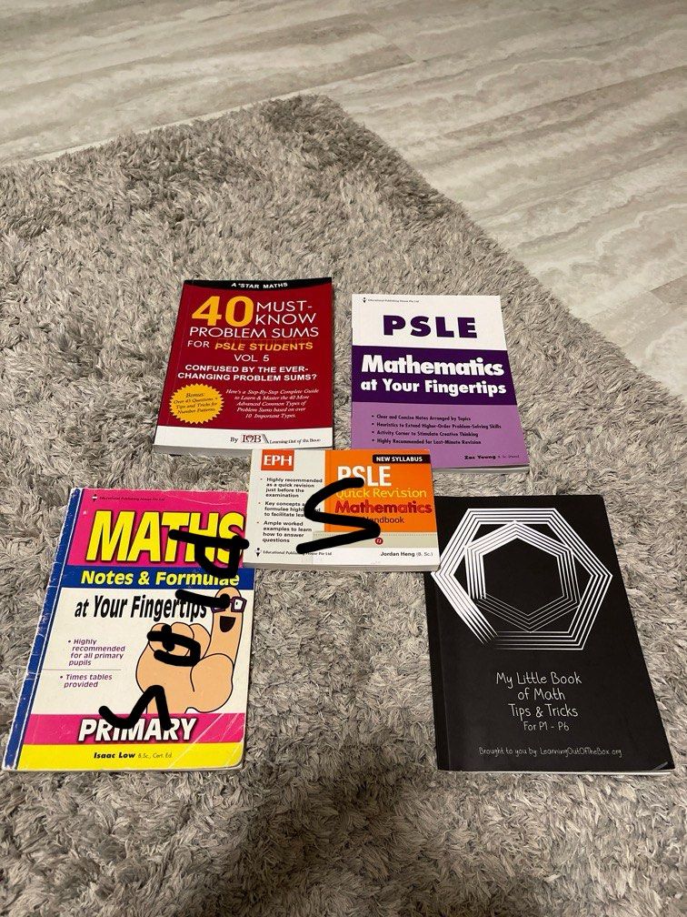 Maths p6 and PSLE, Hobbies & Toys, Books & Magazines, Textbooks on ...