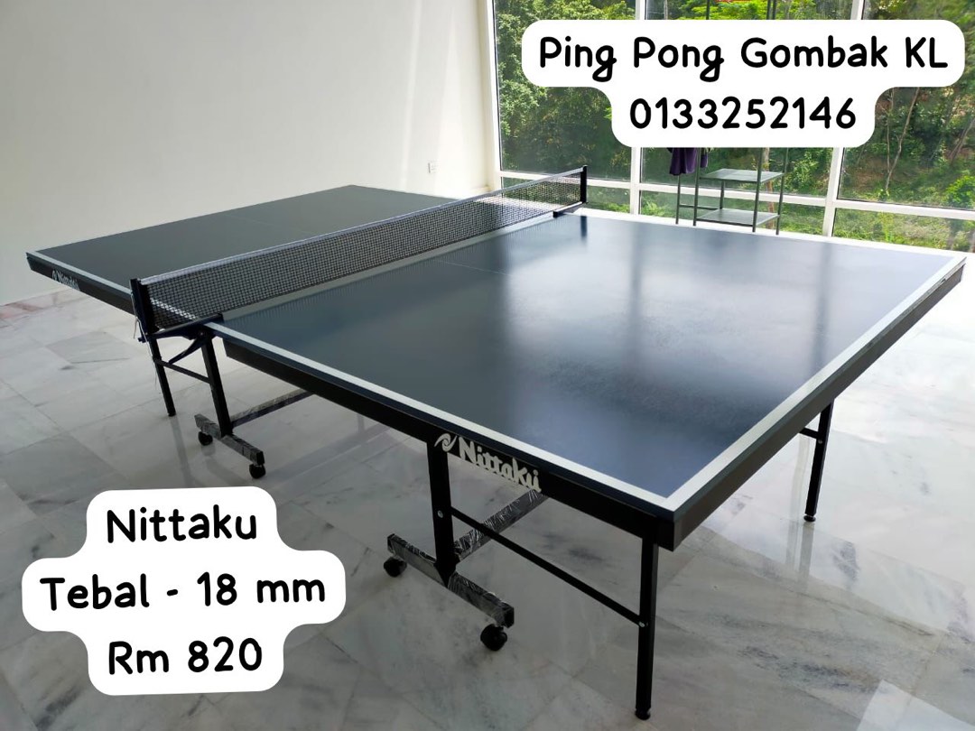 Meja Ping Pong / Table Tennis Table, Sports Equipment, Sports & Games ...