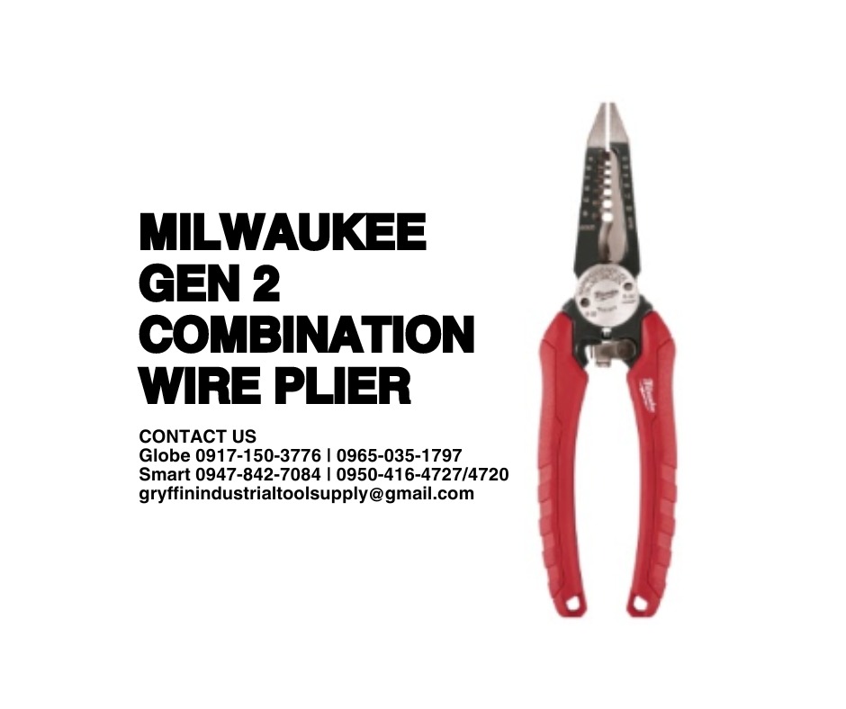 MILWAUKEE GEN 2 COMBINATION WIRE PLIER, Commercial & Industrial ...