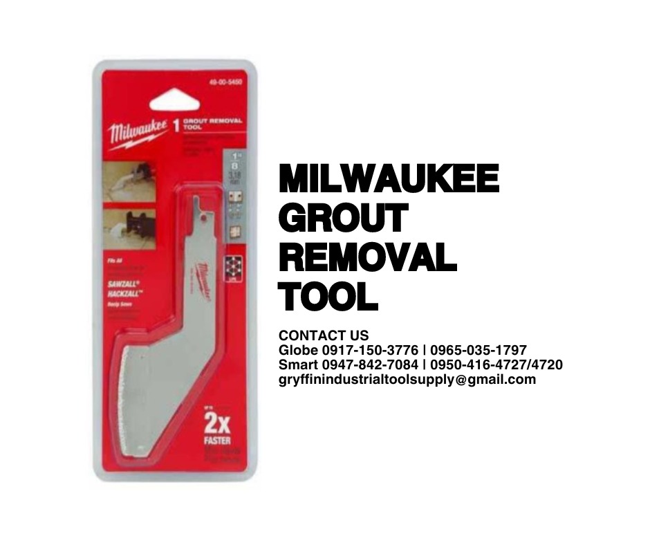 MILWAUKEE GROUT REMOVAL TOOL, Commercial & Industrial, Industrial ...