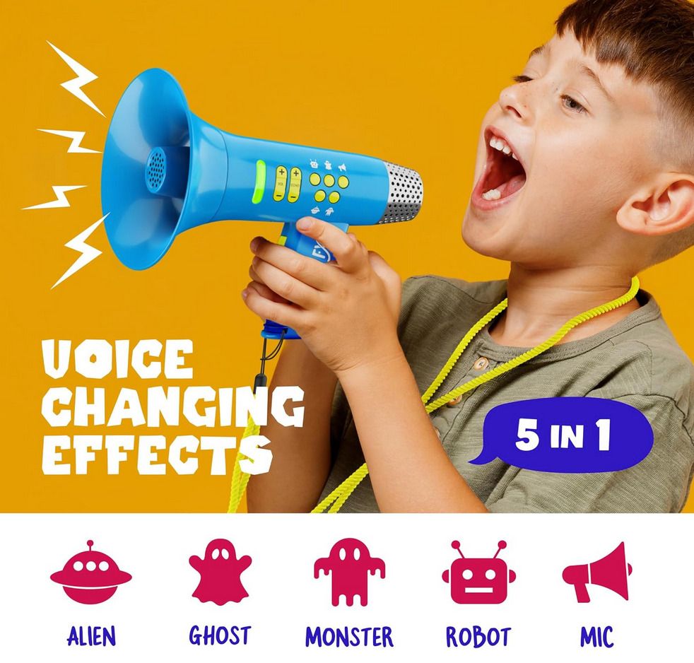 Mini Explorer Voice Changer for Kids - Voice Changing Megaphone ...