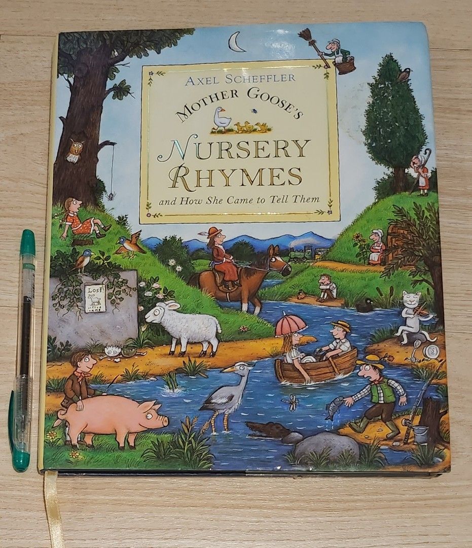 MOTHER GOOSE'S NURSERY RHYMES, Hobbies & Toys, Books & Magazines ...