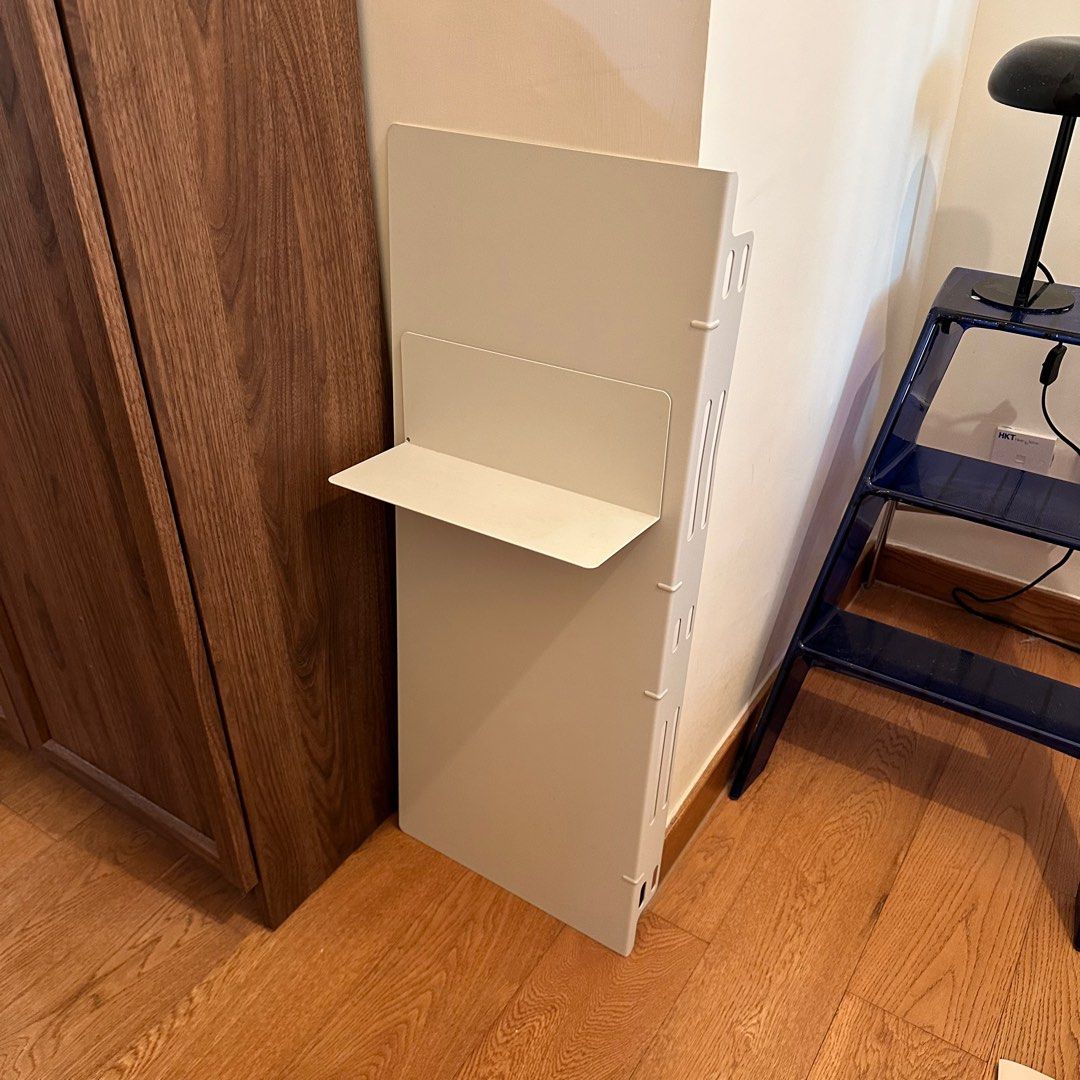 Muji Partition for Desk + Steel L Shape with Magnet, 傢俬＆家居, 傢俬, 櫃子、組合櫃及 ...