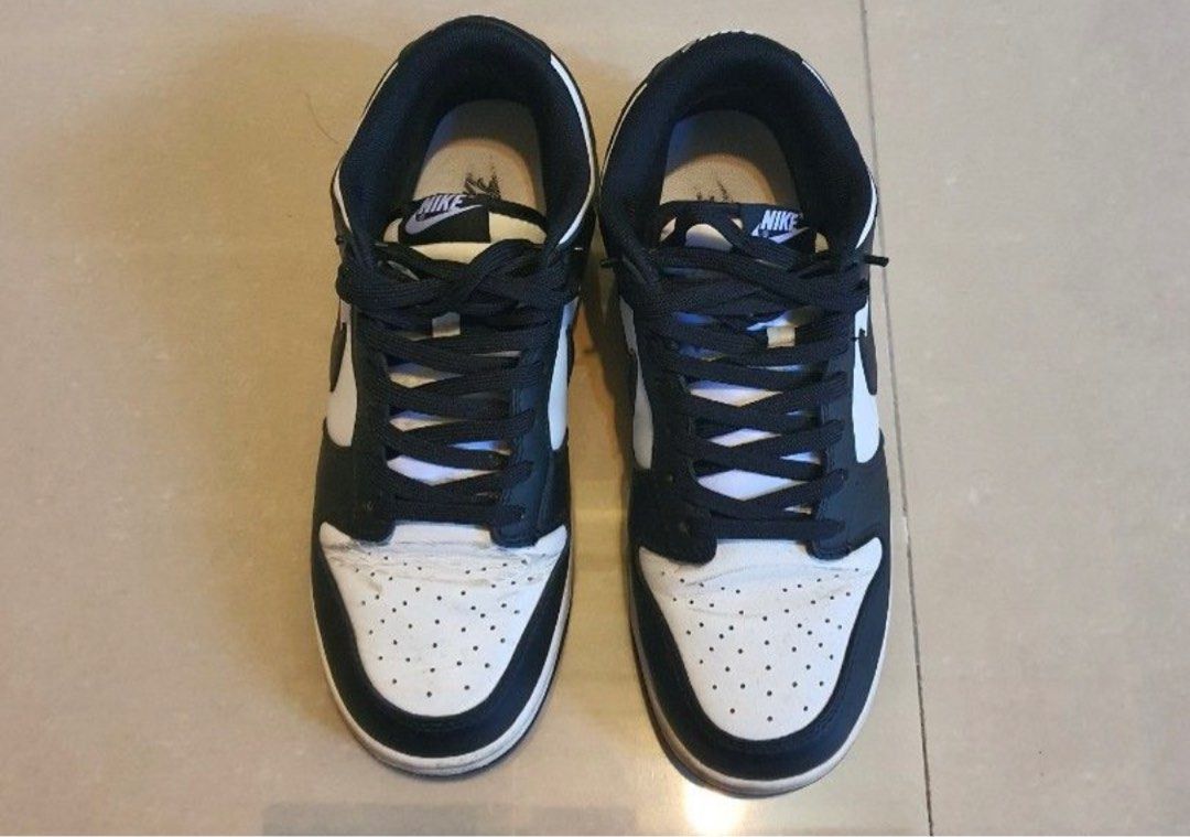 Nike SB Dunk Low Panda Black White Sneakers Shoes BW Original Authentic ...