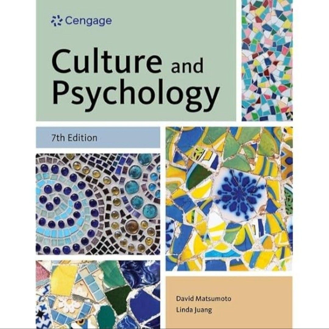 PDF Culture and Psychology 7th Edition by David Matsumoto and Linda ...