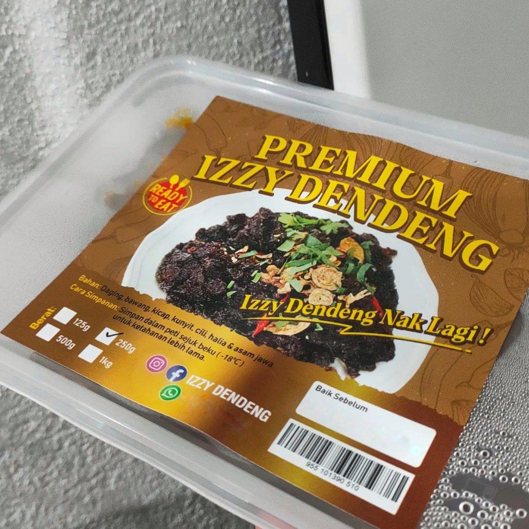 Premium Izzy Dendeng Daging, Food & Drinks, Fresh Produce on Carousell