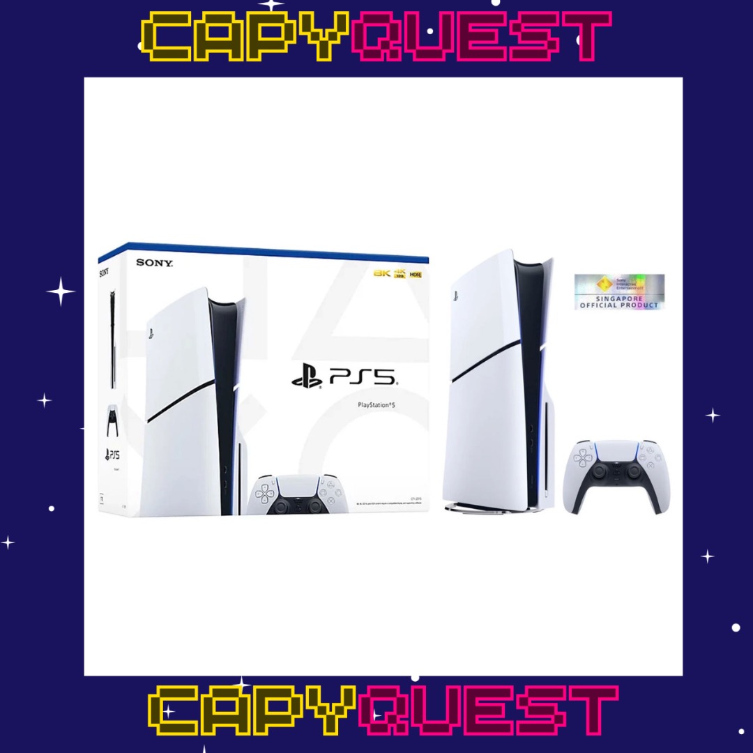 Sony PlayStation 5 Slim Disc Local SG Set with Singapore Warranty (PS5 ...