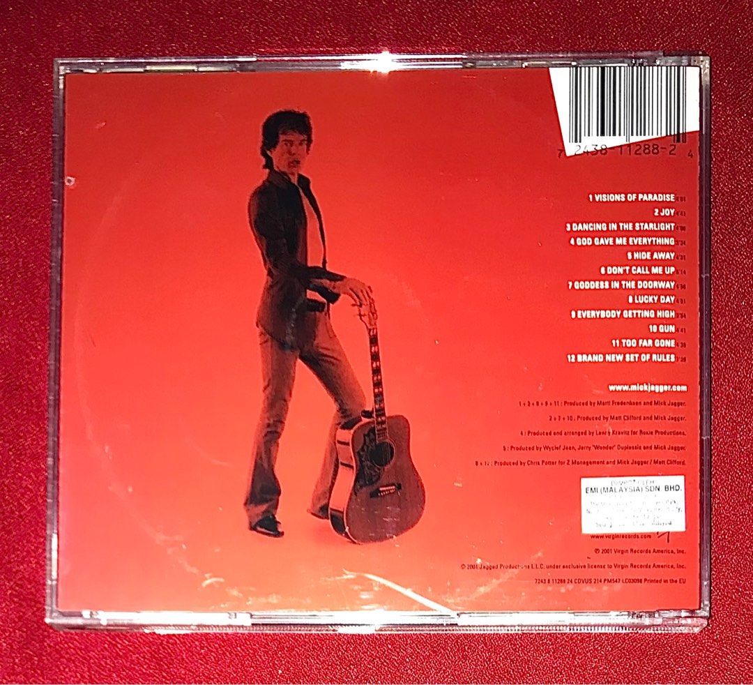 ROLLING STONES MICK JAGGER - GODDESS IN THE DOORWAY CD, Hobbies & Toys ...