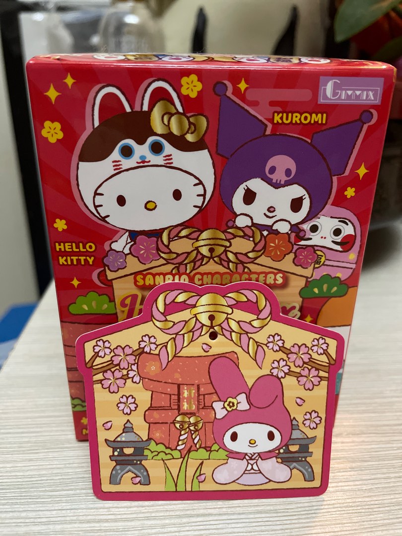 Sanrio lucky box set B melody / hello kitty, 興趣及遊戲, 玩具 & 遊戲類 - Carousell