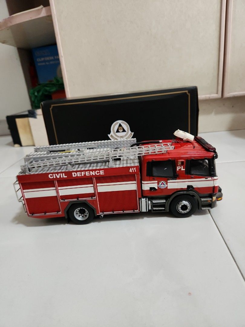 SCDF Pump Ladder 1/32, Hobbies & Toys, Toys & Games on Carousell