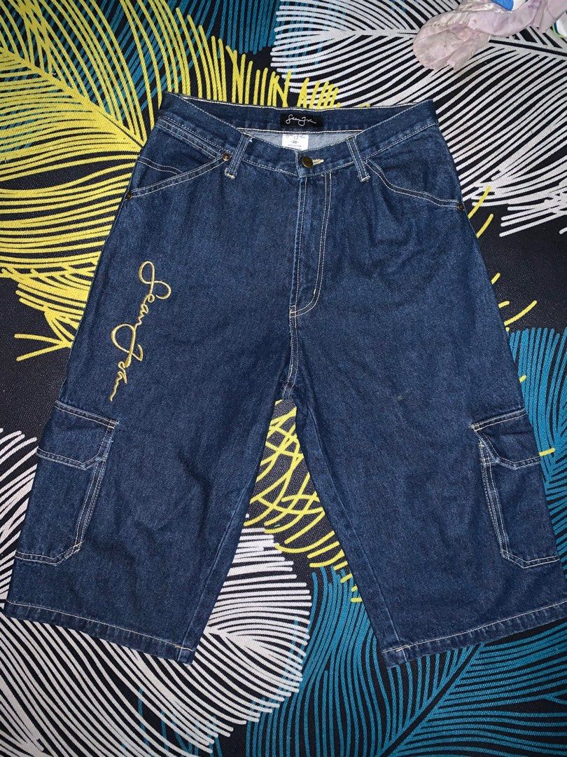 SEAN JOHN JORTS, Men's Fashion, Bottoms, Jeans on Carousell