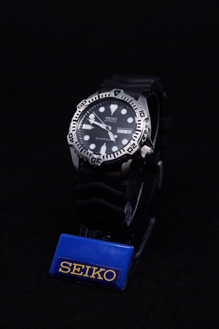 SEIKO MOD SCUBA DIVERS RUBBER STRAP, Luxury, Watches on Carousell