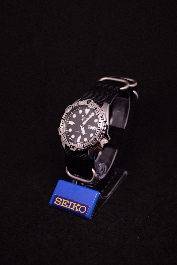 SEIKO MOD SCUBA DIVERS NATO STRAP, Luxury, Watches on Carousell