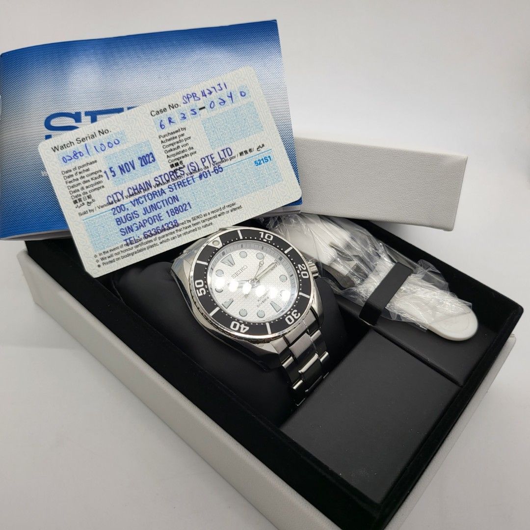 SEIKO Prospex "The Whale" SPB427J1 Limited Edition 280/1000 Automatic ...