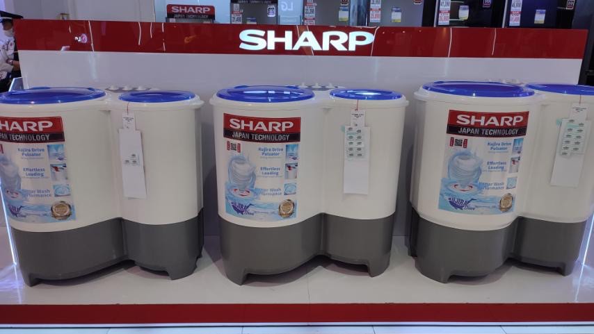 SHARP TWIN TUB WASHING MACHINE, TV & Home Appliances, Washing Machines ...