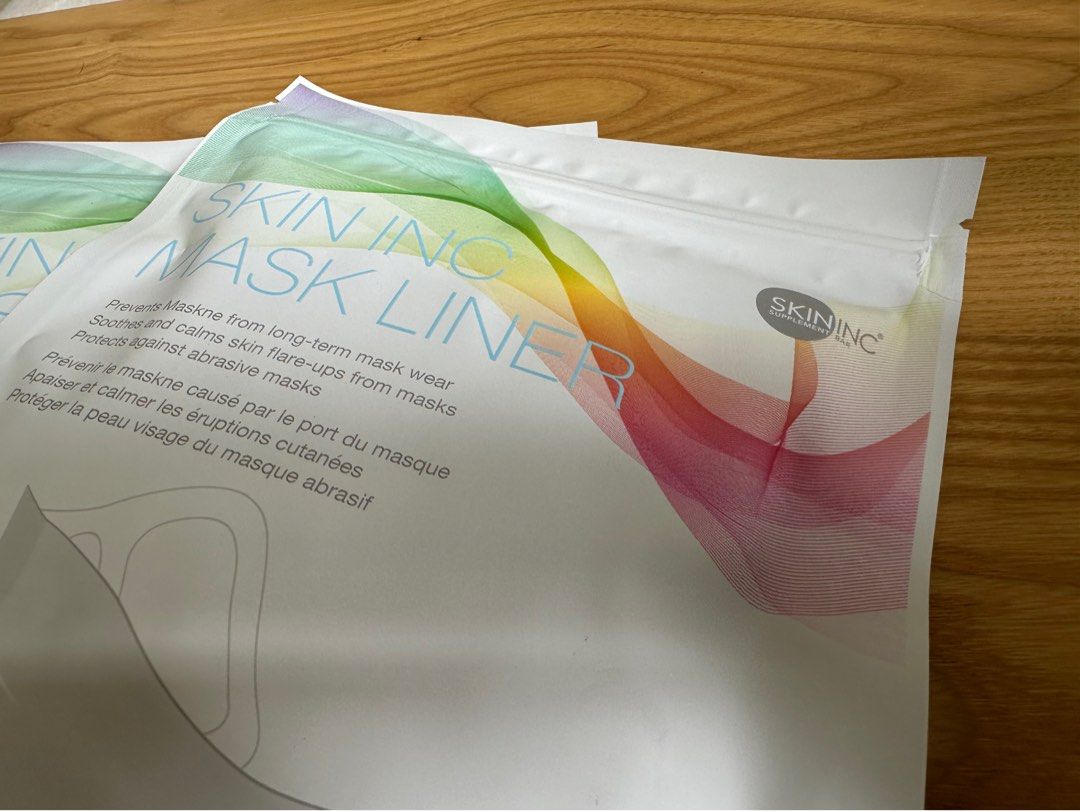 Skin Inc Mask Liner (20 sheets x 5 packs), Health & Nutrition, Face ...