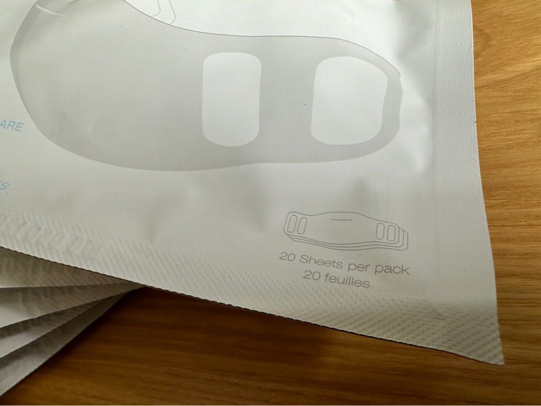 Skin Inc Mask Liner (20 sheets x 5 packs), Health & Nutrition, Face ...