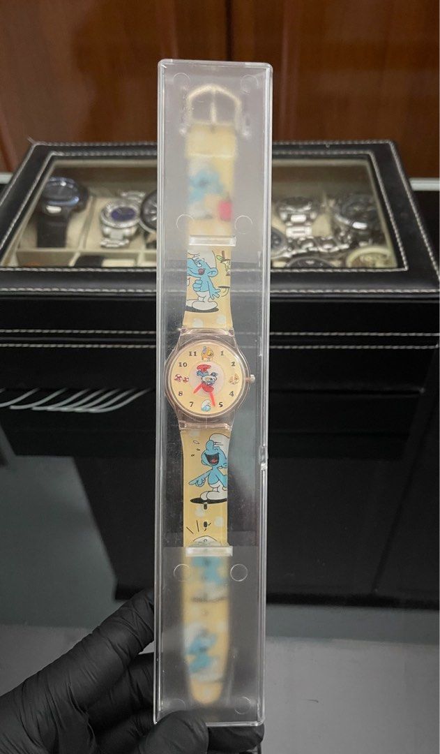 Smurf Watch, Women's Fashion, Watches & Accessories, Watches on Carousell