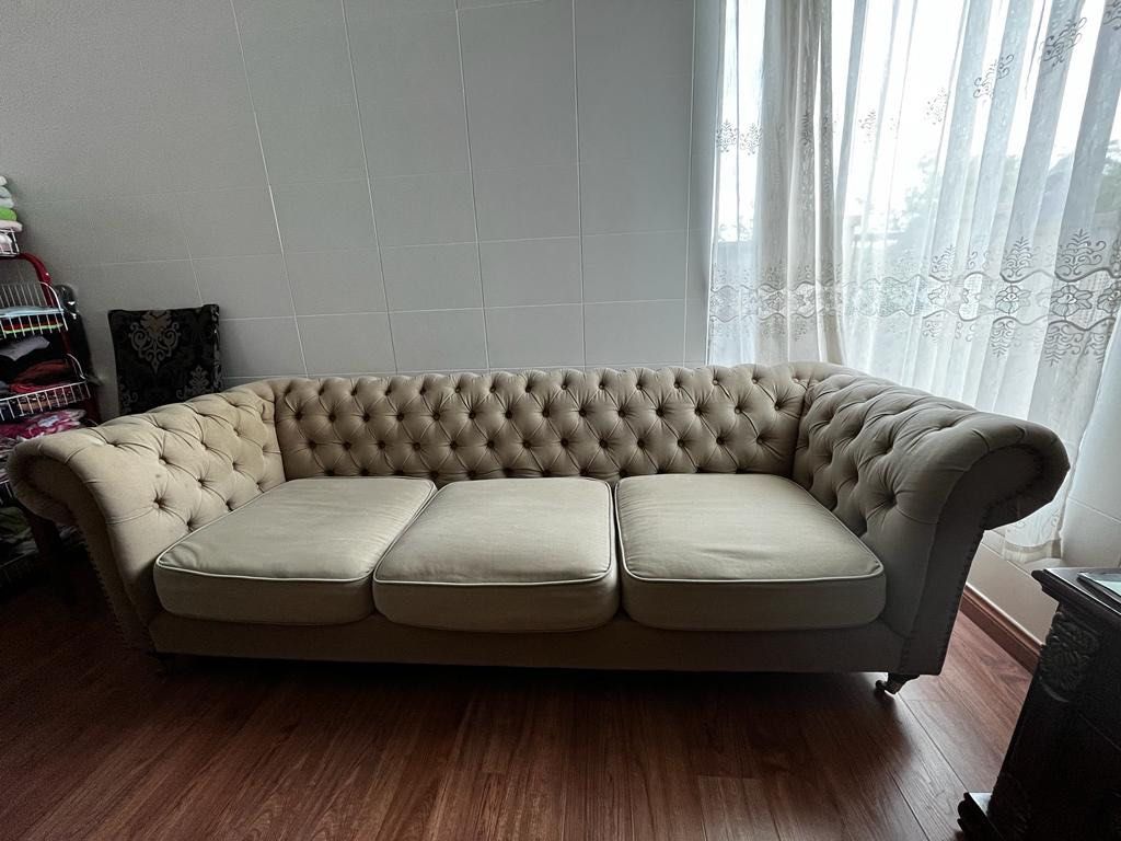 Sofa SSF 3 SEATER, Furniture & Home Living, Furniture, Sofas on Carousell