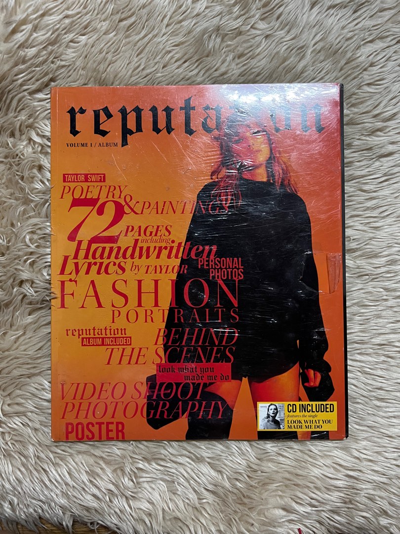 Taylor Swift Reputation Magazine Vol. 1, Hobbies & Toys, Music & Media ...