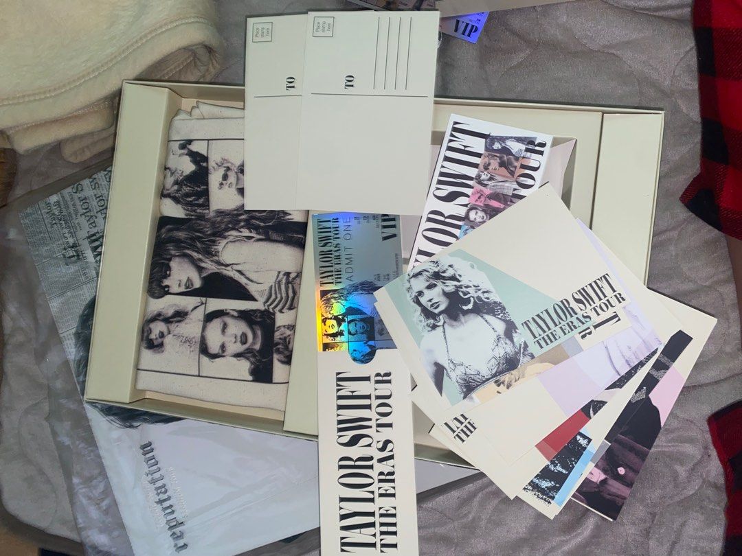 TAYLOR SWIFT VIP BOX, Hobbies & Toys, Memorabilia & Collectibles, Fan ...