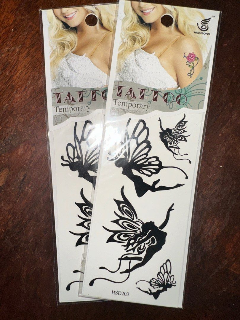Temporary Tattoo Fairies Hobbies And Toys Stationary And Craft Other