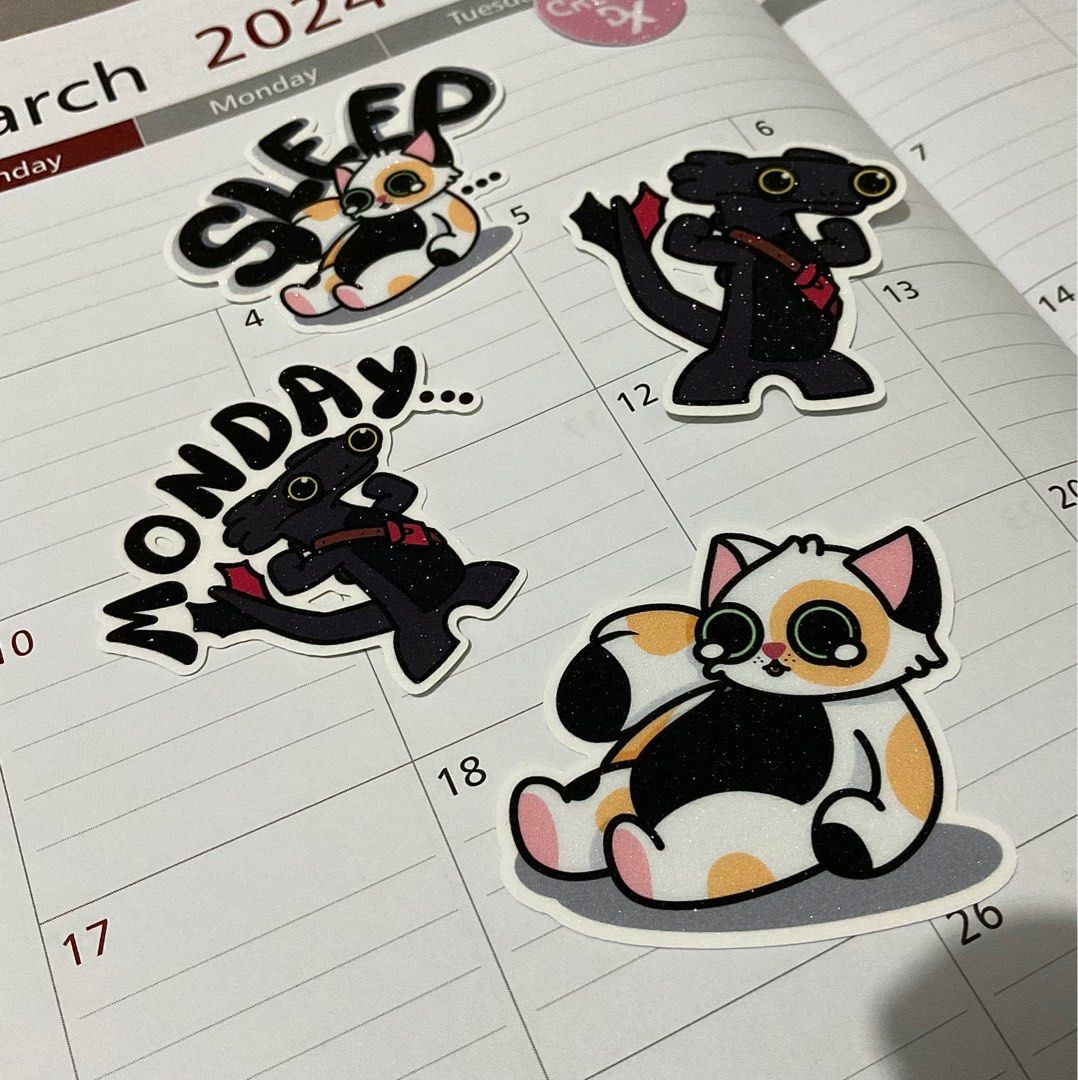 Toothless x Momo Stickers, Hobbies & Toys, Stationary & Craft, Art ...
