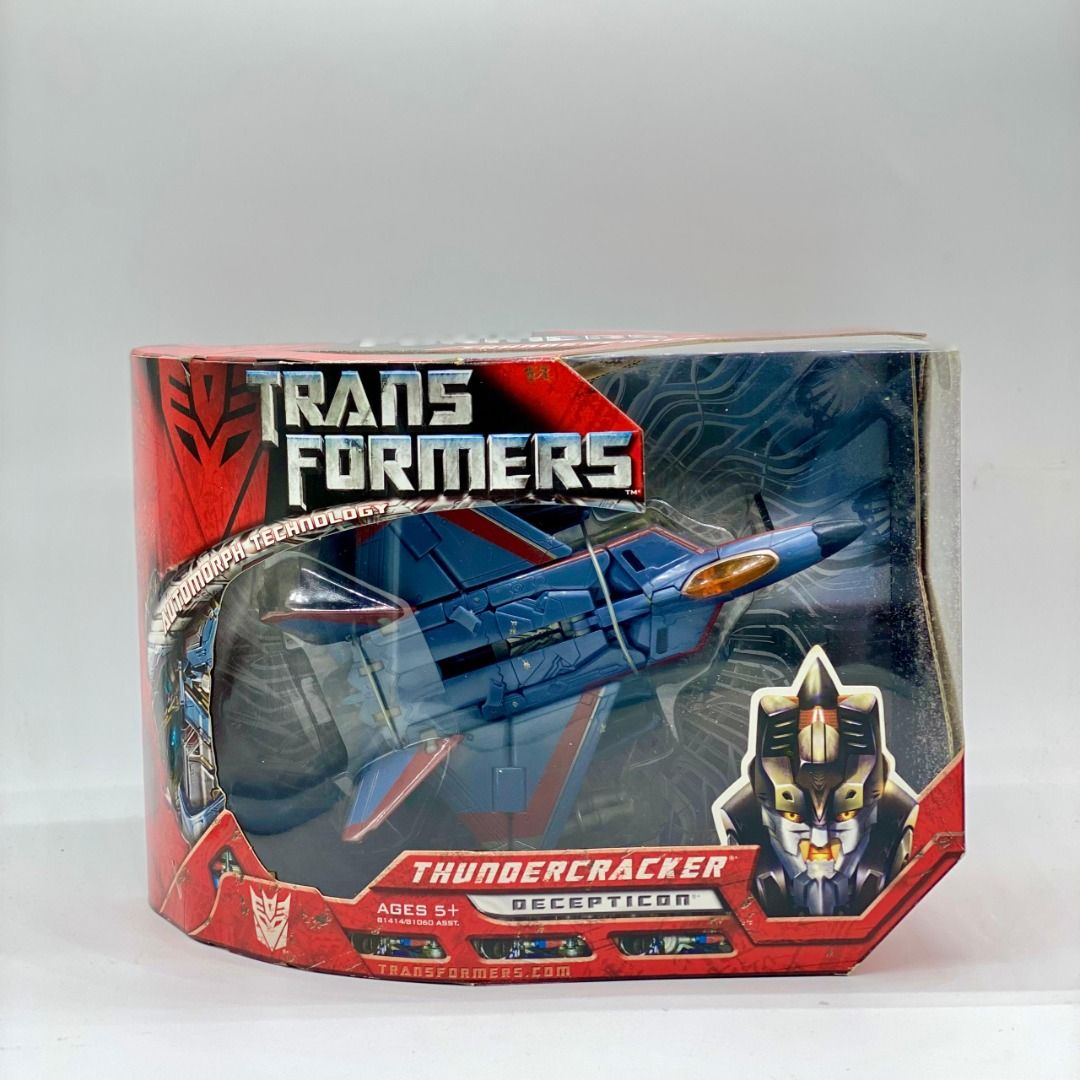 Transformers Movie 2007 Voyager Class Thundercracker New G1 Deco, Hobbies & Toys, Toys & Games ...