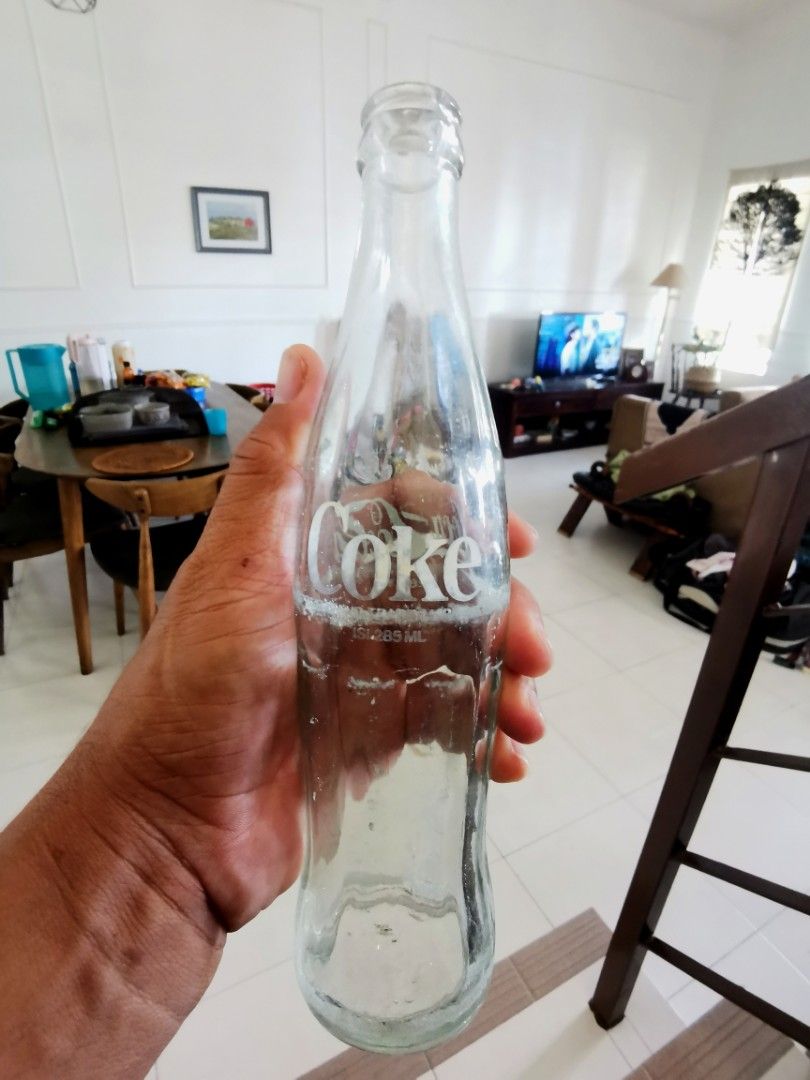 Vintage 80s Coca-Cola Coke Bottle ., Hobbies & Toys, Collectibles ...