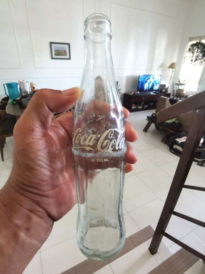 Vintage 80s Coca-Cola Coke Bottle ., Hobbies & Toys, Collectibles ...