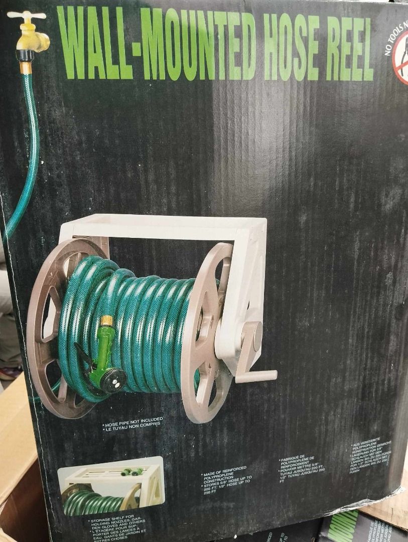 Wall Mounted Hose Reel, Commercial & Industrial, Industrial Equipment ...